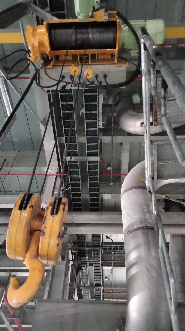 Thay thép palang cáp 1 tấn - Cầu Trục, Cẩu Trục Nhà Xưởng, Cổng Trục, Palang nâng hạ