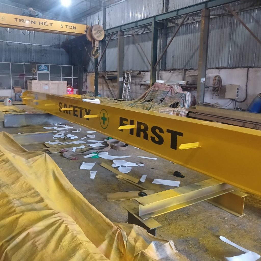 Lắp cẩu trục 2 tấn - Cầu Trục, Cẩu Trục Nhà Xưởng, Cổng Trục, Palang nâng hạ