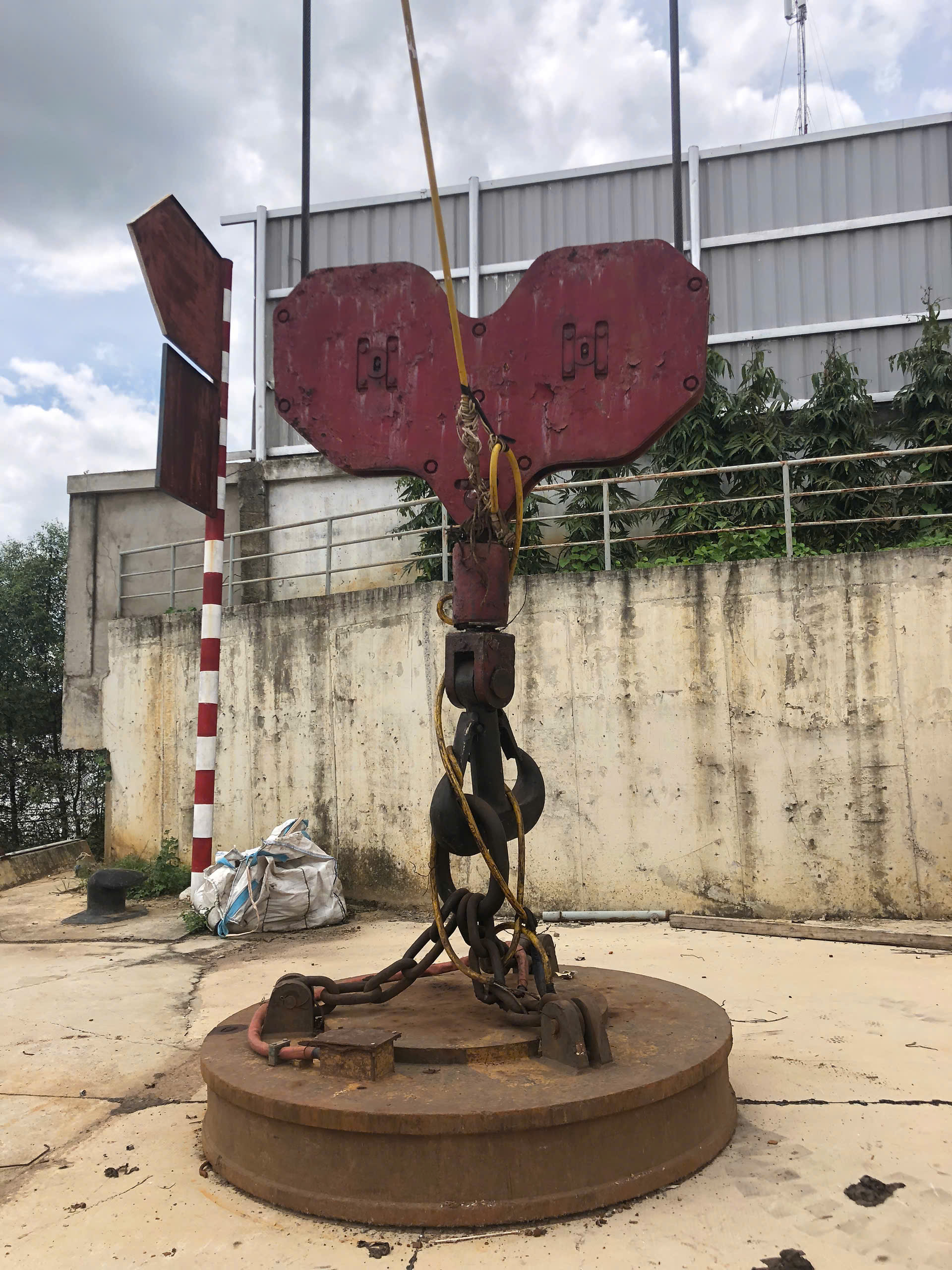 Thay thế dây cáp cẩu 40 tấn - Cầu Trục, Cẩu Trục Nhà Xưởng, Cổng Trục, Palang nâng hạ