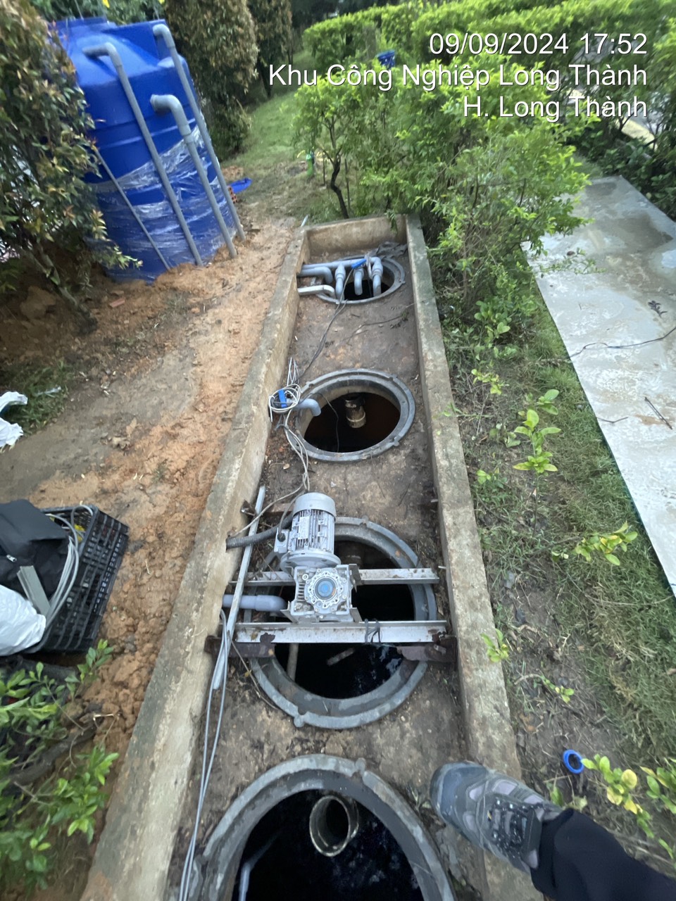 Lắp đặt cải tạo hệ thống xử lý nước thải - Cầu Trục, Cẩu Trục Nhà Xưởng, Cổng Trục, Palang nâng hạ