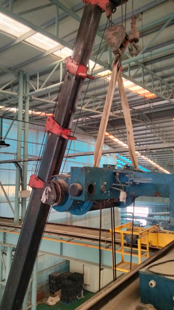 Lắp đặt palang 10 tấn - Cầu Trục, Cẩu Trục Nhà Xưởng, Cổng Trục, Palang ...