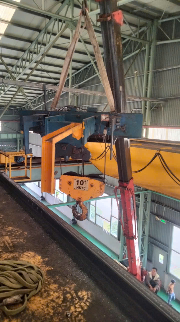 Lắp đặt palang 10 tấn - Cầu Trục, Cẩu Trục Nhà Xưởng, Cổng Trục, Palang ...